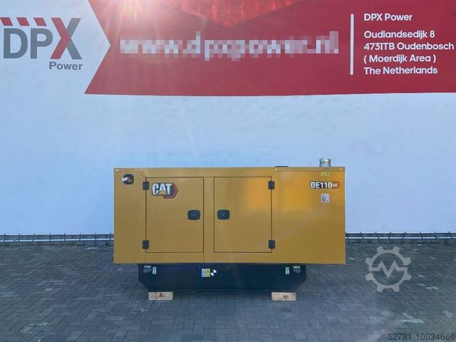 Agregatne
CAT DE110GC - 110 kVA Stand-by Generator - DPX-18208