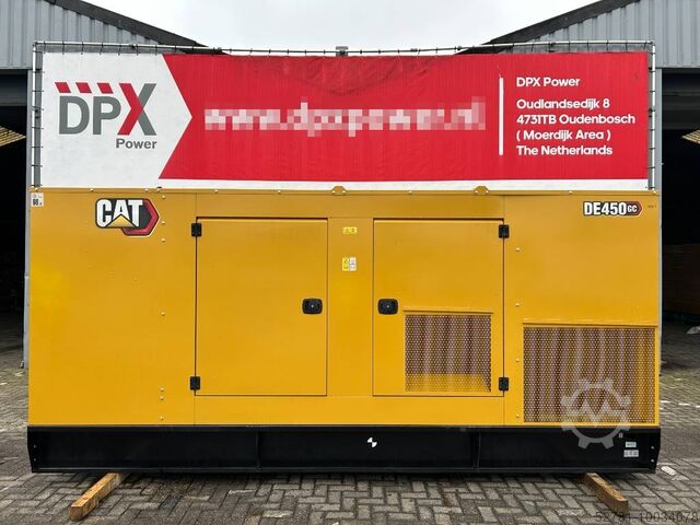 Agregatne
CAT DE450GC - 450 kVA Stand-by Generator - DPX-18219