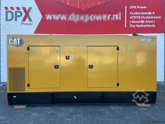 Agregatne
CAT DE550GC - 550 kVA Stand-by Generator - DPX-18221