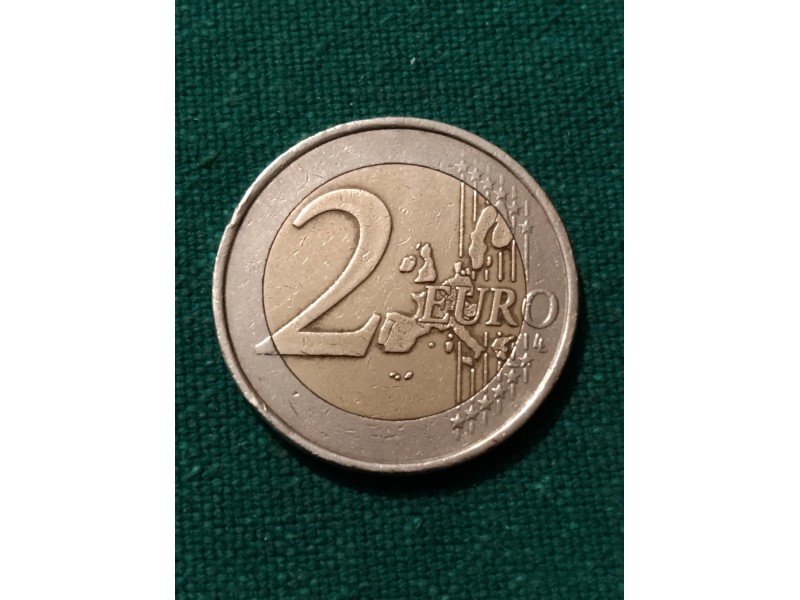 2 eura 2004 grčka jubilarna