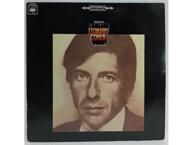 LPS Leonard Cohen - The Songs Of (Holland)