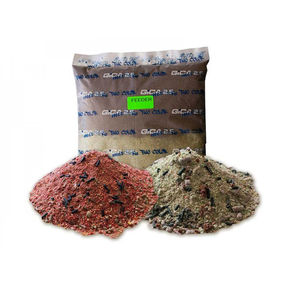 GICA MIX TWO COLORS FEEDER 2.5KG