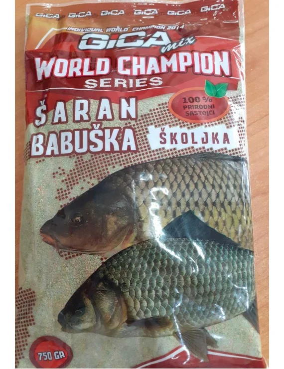 GICA MIX WORLD CHAMPION 750GR ŠARAN-BABUŠKA ŠKOLJKA