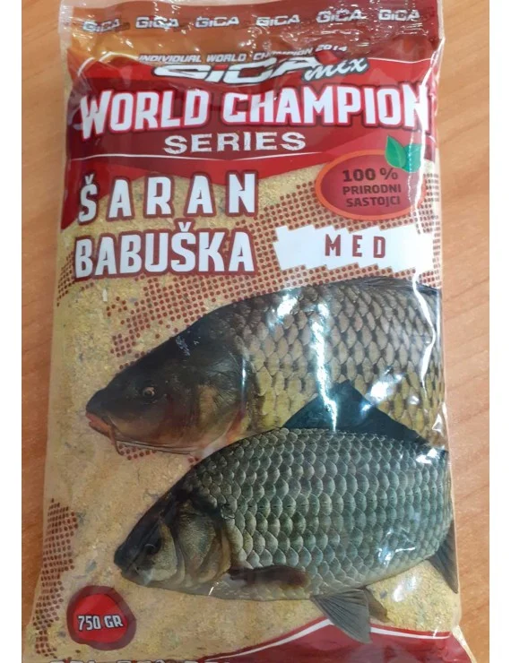 GICA MIX WORLD CHAMPION 750GR ŠARAN-BABUŠKA MED