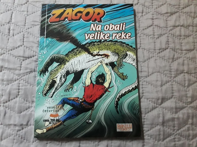 Zagor 99 Na obali velike reke - 98 strana