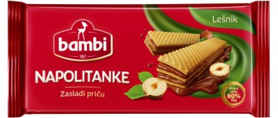 NAPOLITANKE LESNIK BAMBI 185G
NAPOLITANKE LESNIK BAMBI 185G