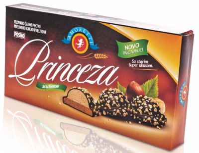 KEKS LEŠNIK PRINCEZA AMORETTI 150G
KEKS LEŠNIK PRINCEZA AMORETTI 150G