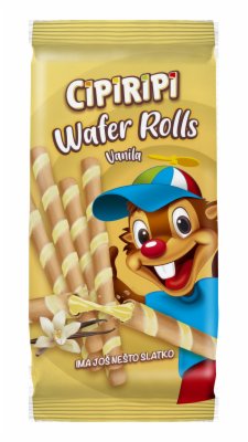 ROLERI WAFER VANILA CIPIRIPI 150G
ROLERI WAFER VANILA CIPIRIPI 150G