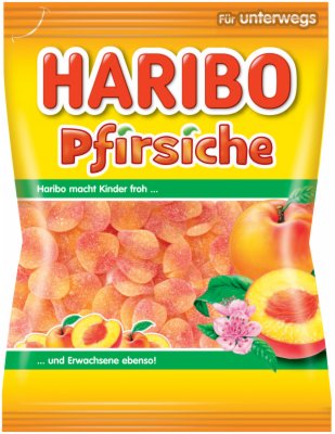 BOMBONE GUMENE PFIRSICHE HARIBO 100G
BOMBONE GUMENE PFIRSICHE HARIBO 100G