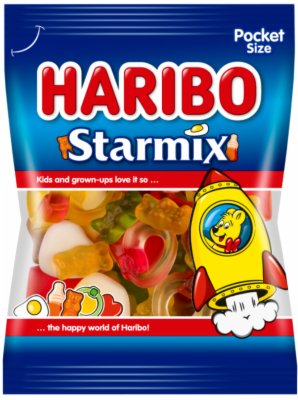 BOMBONE GUMENE STAR MIX HARIBO 100G
BOMBONE GUMENE STAR MIX HARIBO 100G