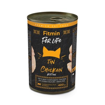 Fitmin For Life Cat Kitten Konzerva Piletina 400g