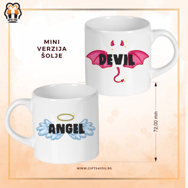 Šolja - Angel & Devil