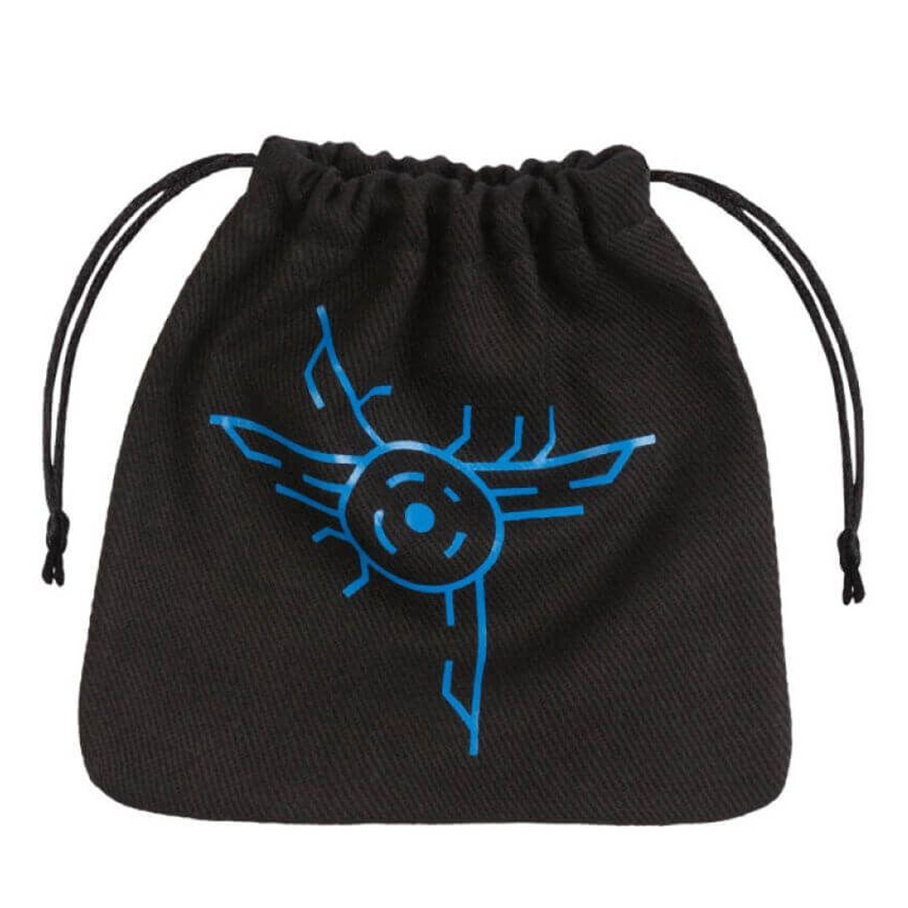 Galactic Black & blue Dice Bag