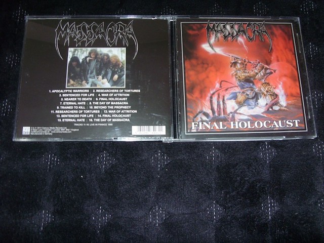 Massacra – Final Holocaust CD Century Media USA 2014.