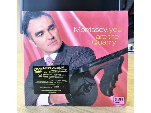 Morrissey - You Are The Quarry CD+DVD, Lmtd edition, UK