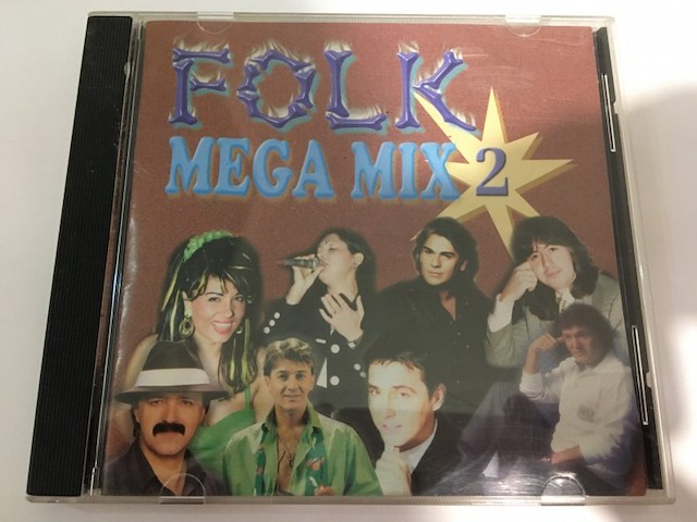 FOLK MEGA MIX 2 - NEOTPAKOVAN CD(VIDA,SABAN,HARIS..BAN,