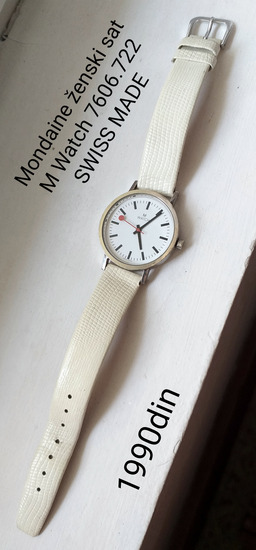 Mondaine ženski sat M Watch 7606.722 SWISS MADE