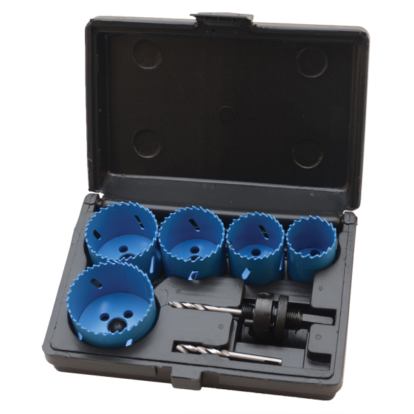 7PCS BI-METAL HOLE SAW SET