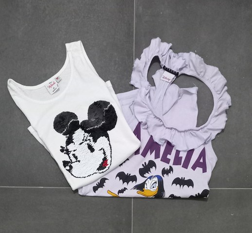 Sisley, Koton Disney majice, 2 za 500