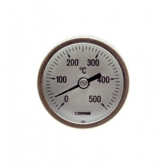 Termometar za pećnice štapni kratki 37mm 0-500 °C