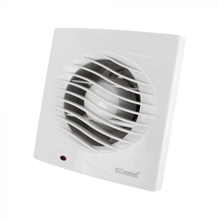 Commel ventilator fi 100mm 12w 130m3 34db zaklopka tajmer ( c420-104 )