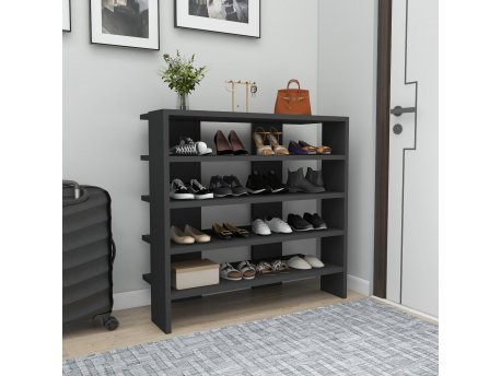 HANAH HOME Cipelarnik Sargel Anthracite