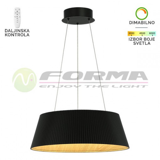 LED visilica FK2003-62V BK