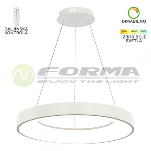 LED visilica F2049-86V WH