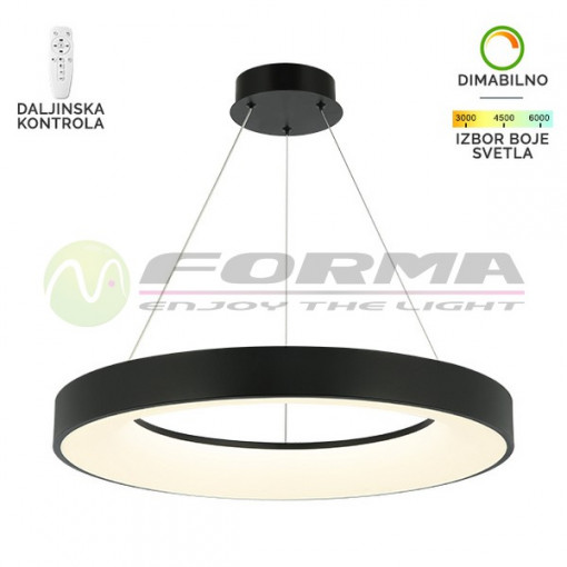 LED visilica F2049-86V BK