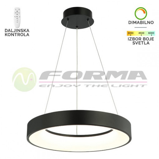 LED visilica F2049-66V BK