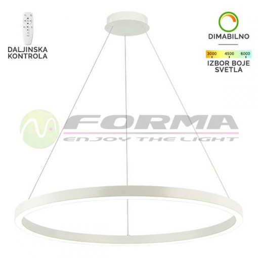 LED visilica F2048-70V WH