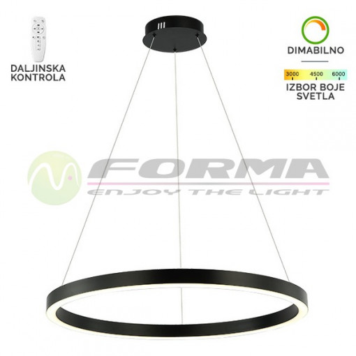 LED visilica F2048-56V BK