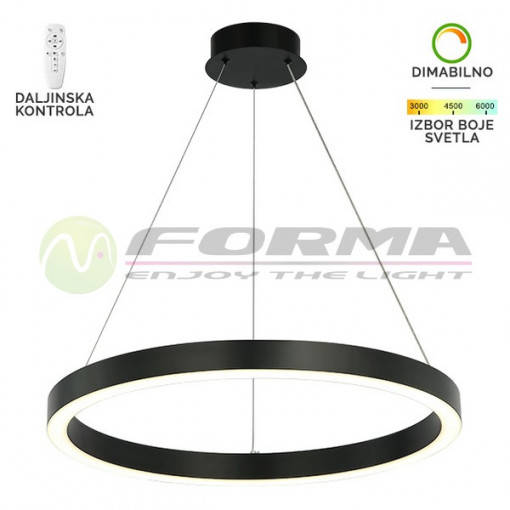 LED visilica F2048-44V BK