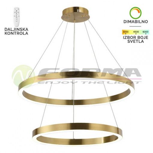 LED visilica F2048-100V SG