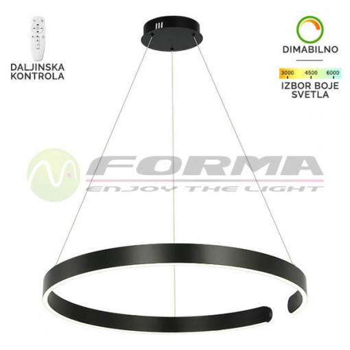 LED visilica F2046-56V BK