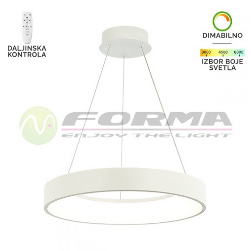 LED visilica F2049-66V WH