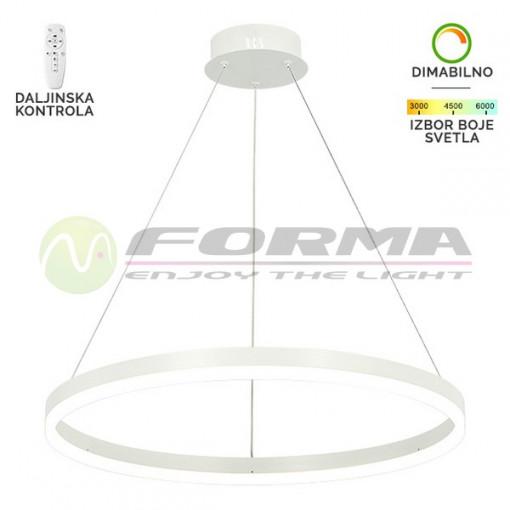 LED visilica F2047-44V WH