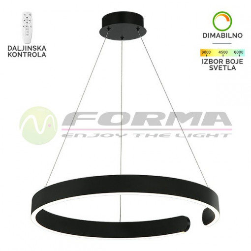 LED visilica F2046-42V BK