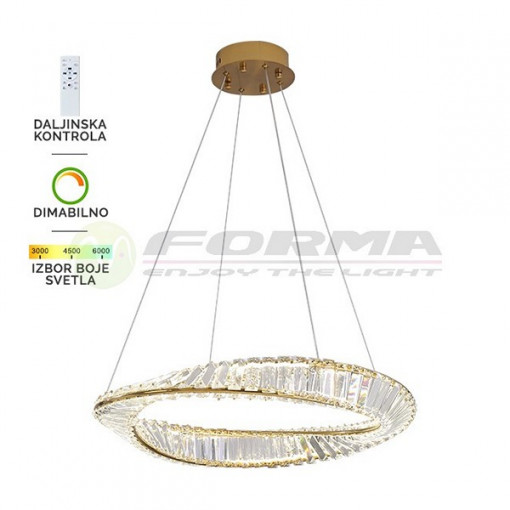 LED visilica KP6045-55V T