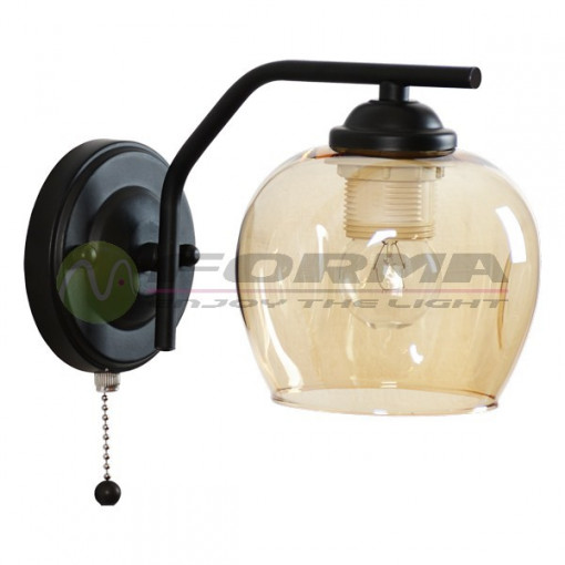 Zidna lampa F7269-1Z BK