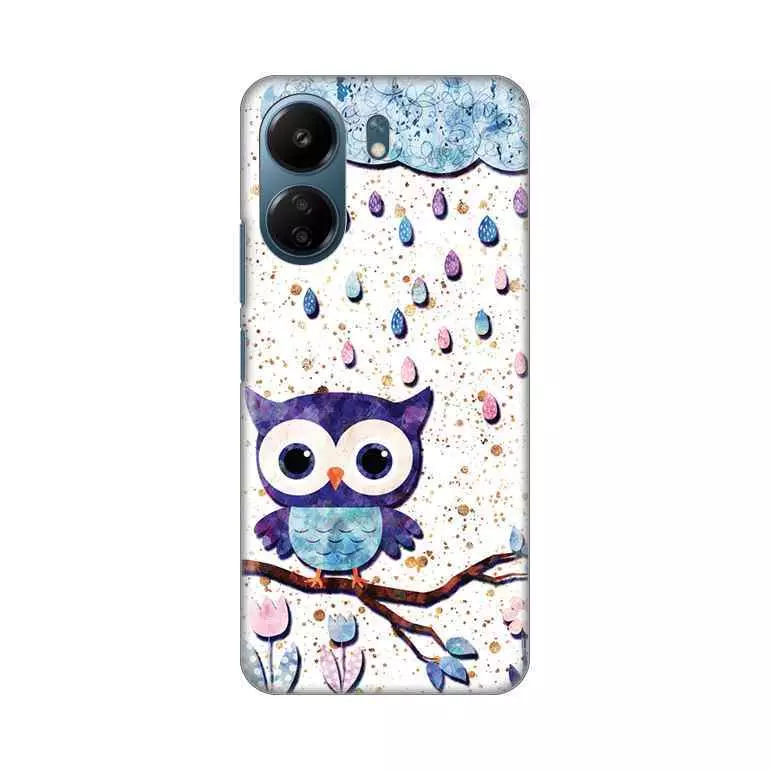 Maska silikon Print za Xiaomi Redmi 13C Owl