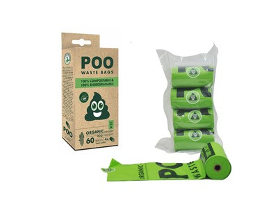 Higijenske kesice za pse 4x15kom. - organic biodegradible&compostable