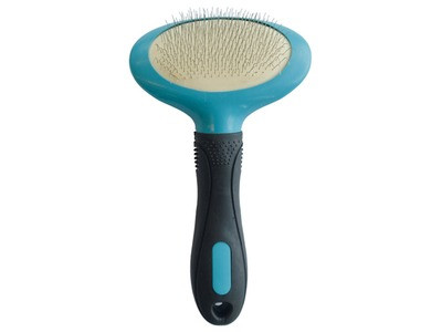 Oval slicker brush S 10,5x18,5cm