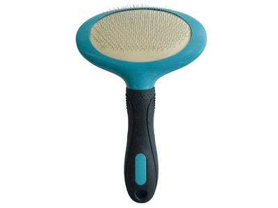 Oval slicker brush L 12,5x19,5cm