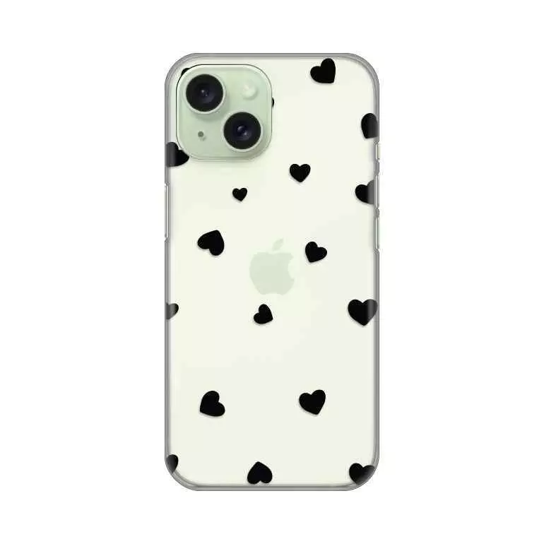 Maska silikon Print za iPhone 15 6.1 Hearts