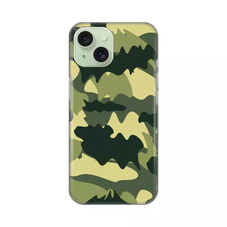 Maska silikon Print za iPhone 15 6.1 Army