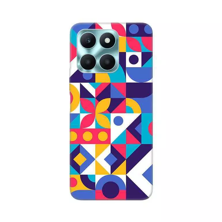 Maska silikon Print za Honor X6a Colorful Mosaic