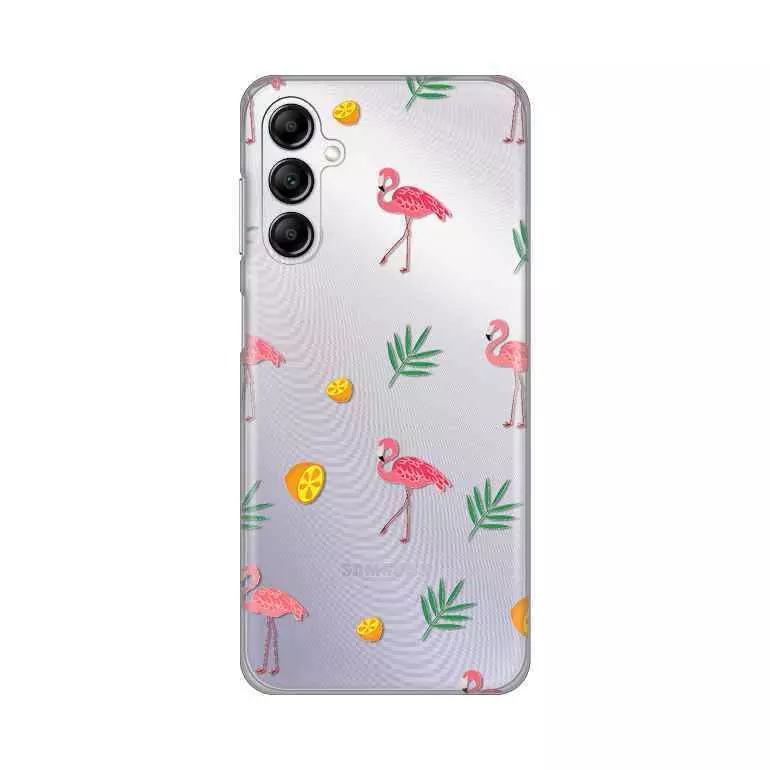 Maska silikon Print za Samsung A146B Galaxy A14 4/5G Flamingos