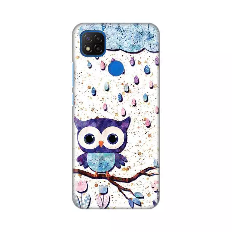 Maska silikon Print za Xiaomi Redmi 9C/10A Owl