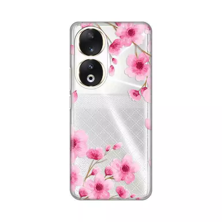 Maska silikon Print za Honor 90 Rose Flowers